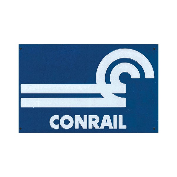 Conrail Metal Sign - N Scale American Trains